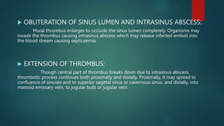 Lateral sinus thrombloplebitis and otitic hydrocephalus | PPT