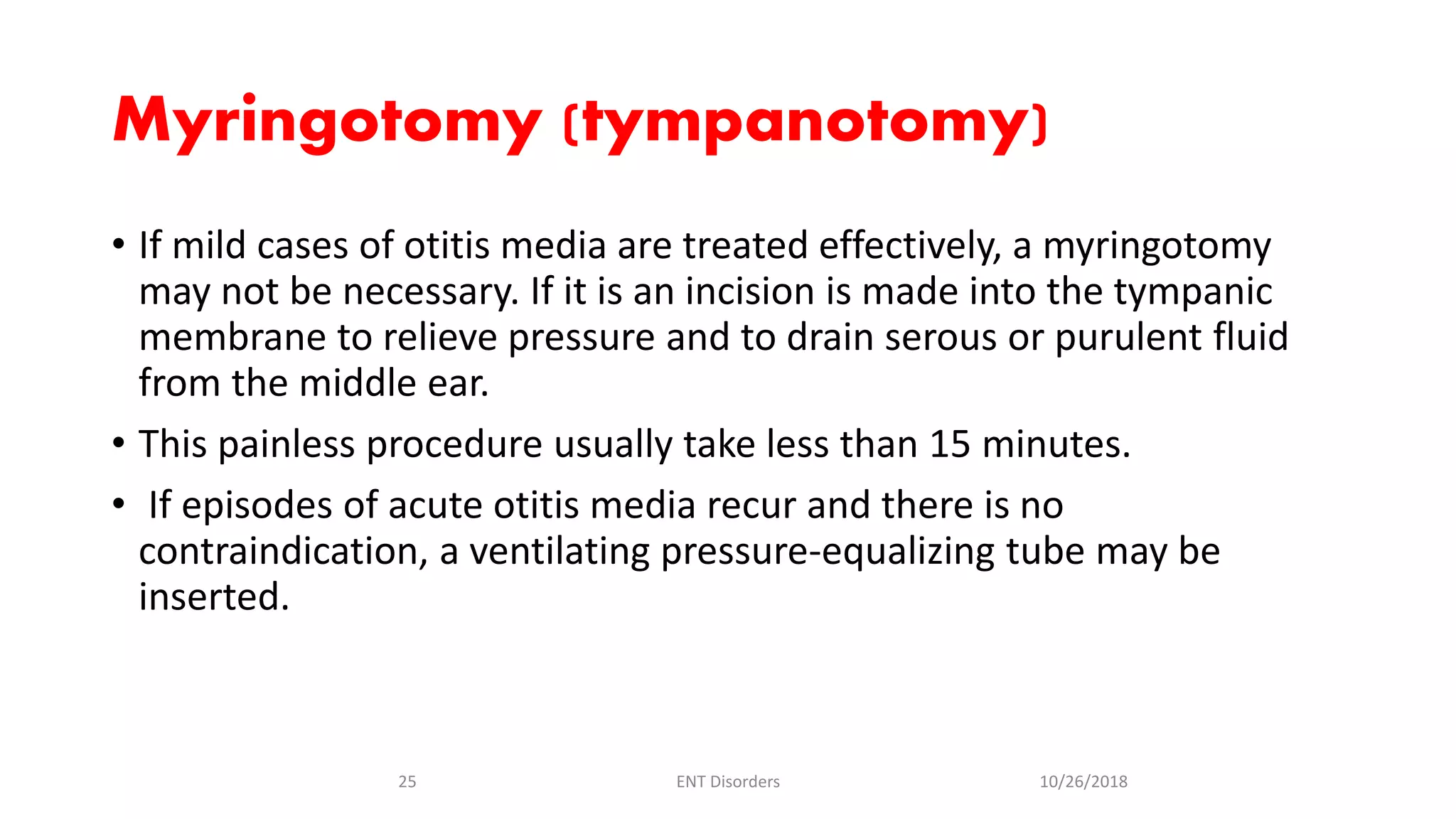 Ent disorders | PPTX