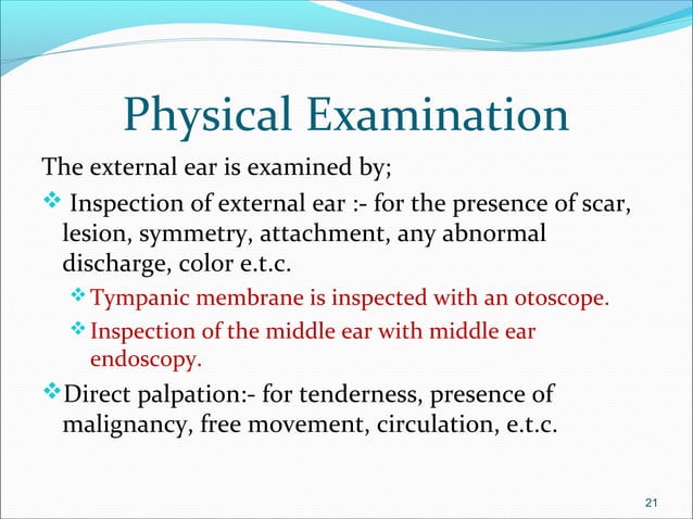 Ear,Nose and throat Disorders... | PPT