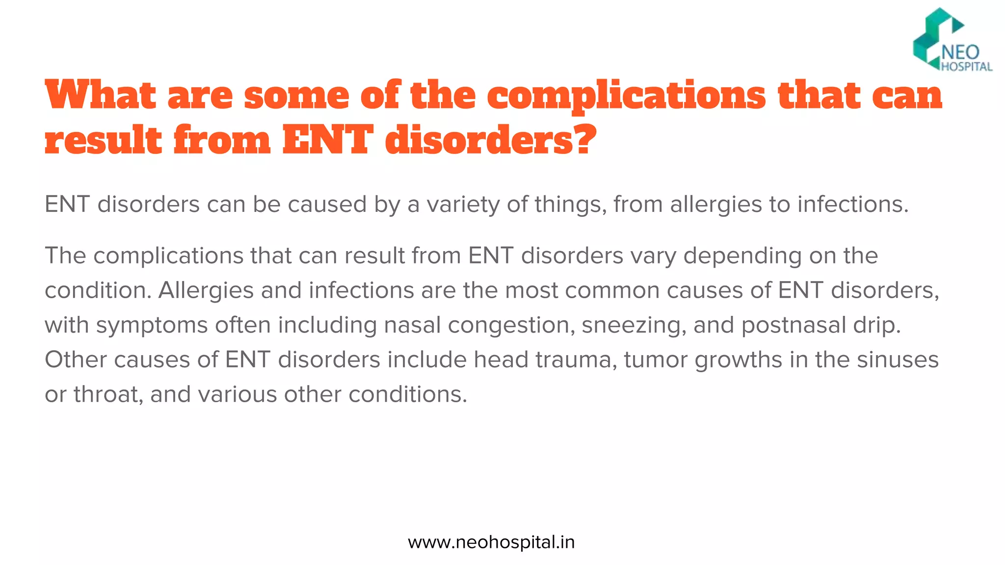 ENT Disorder and Treatment | PPTX