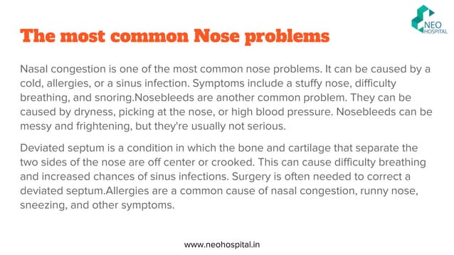 ENT Disorder and Treatment | PPTX | Ear, Nose and Throat Conditions ...