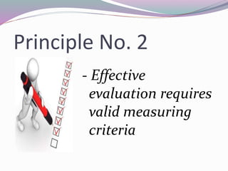 Entegro principles of evaluation | PPT