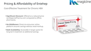 Entehep 0.5mg Tablet for HB Virus Treatment | PPTX