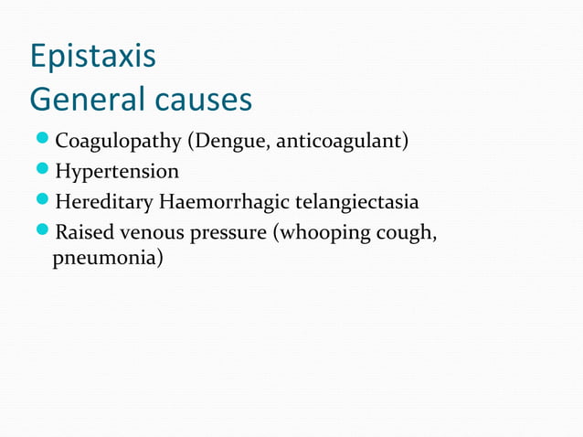Emergencies in ENT | PPT | Ear, Nose and Throat Conditions | Diseases ...