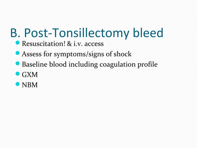 Emergencies in ENT | PPT | Ear, Nose and Throat Conditions | Diseases ...