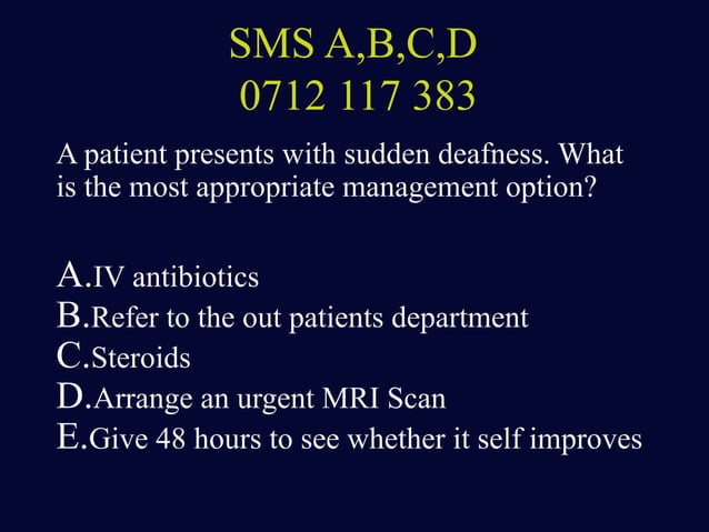 Common ENT casualties / emergencies and management strategies | PPT