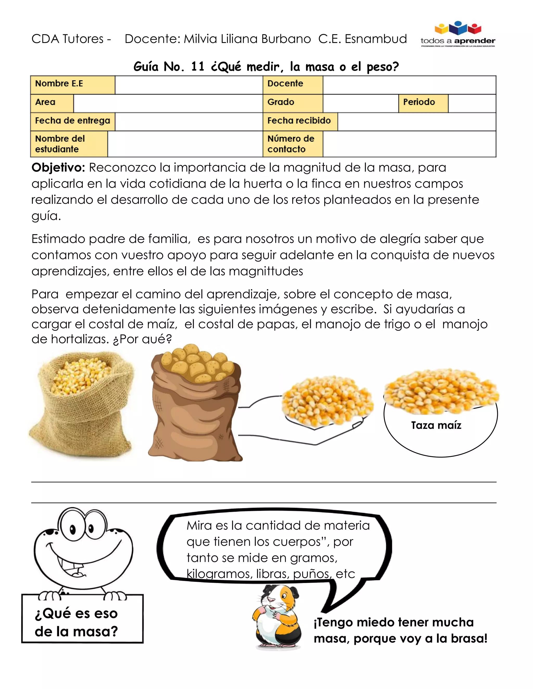 Entendiendo la magnitud_de_la_masa | PDF