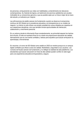 Entendiendo los rumores de estafa de GO Global en 2023.docx