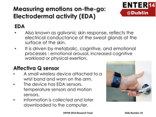 Measuring Emotions in Real Time: Implications for Tourism Design | PPTX