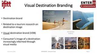 How do destinations relate to one another? A study of visual ...