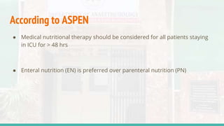 Enteral and Parenteral Nutrition Dr Zahid Soomro.pptx