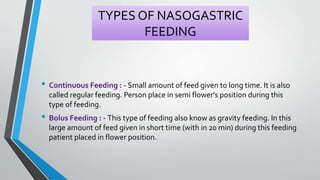 Enteral feeding | PPTX