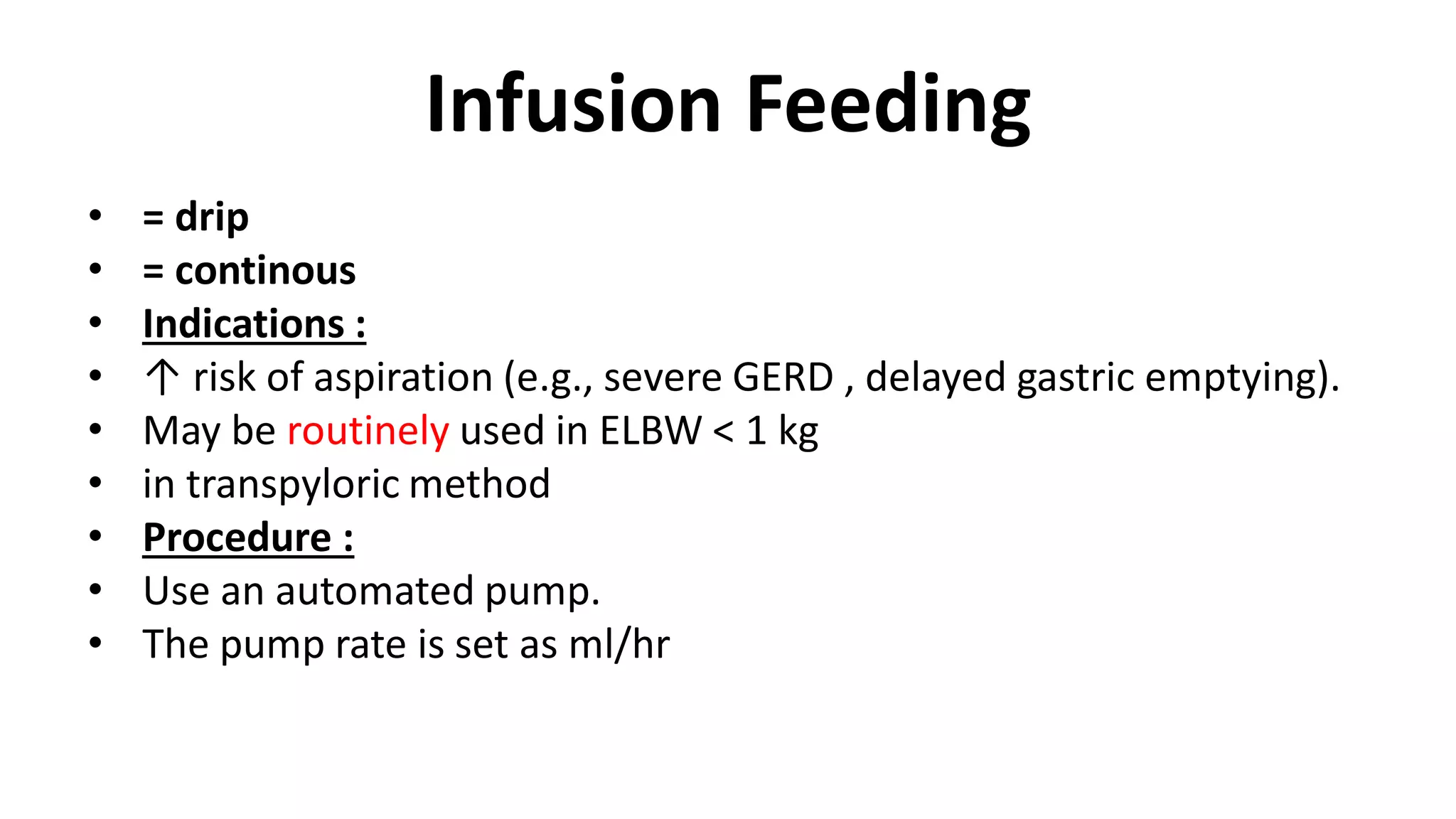 Enteral feeding in NICU | PDF