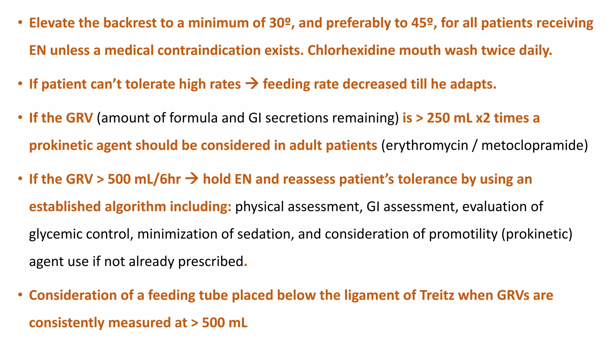 Enteral nutrition | PPTX