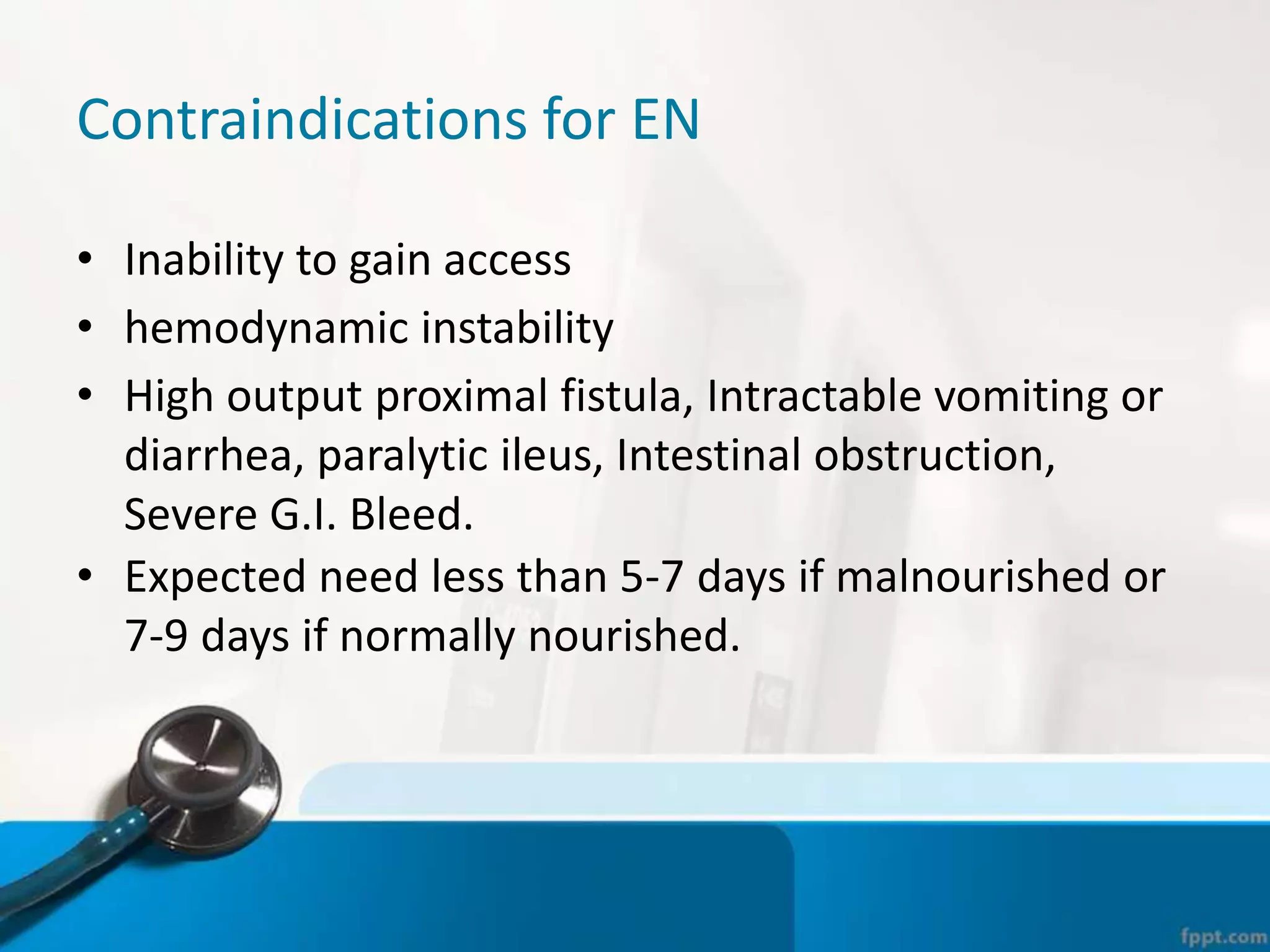 Enteral nutrition method | PPTX