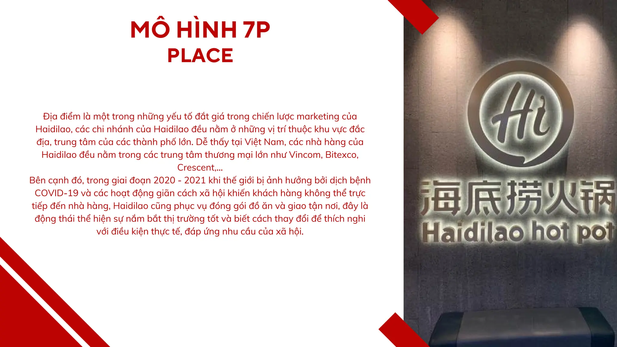 Kế hoạch Marketing tổng thể Haidilao Hotpot - Bài cuối môn Enter Digital - Học viện Kstudy ...