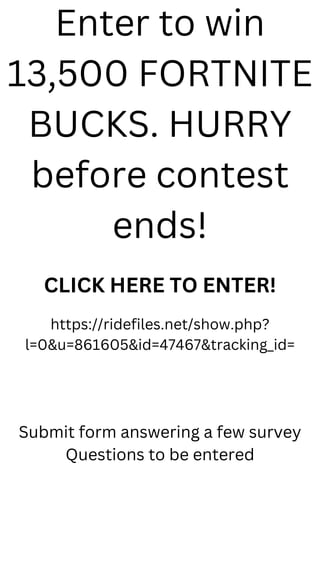 FORTNITE VBUCKS | PDF