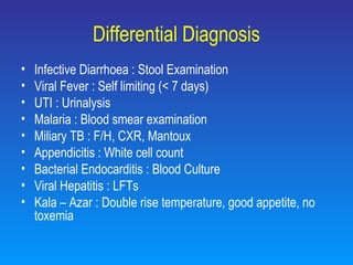 Enteric fever | PPT | Digestive Disorders | Diseases and Conditions