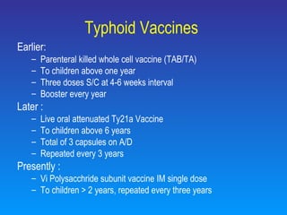 Enteric fever | PPT | Digestive Disorders | Diseases and Conditions