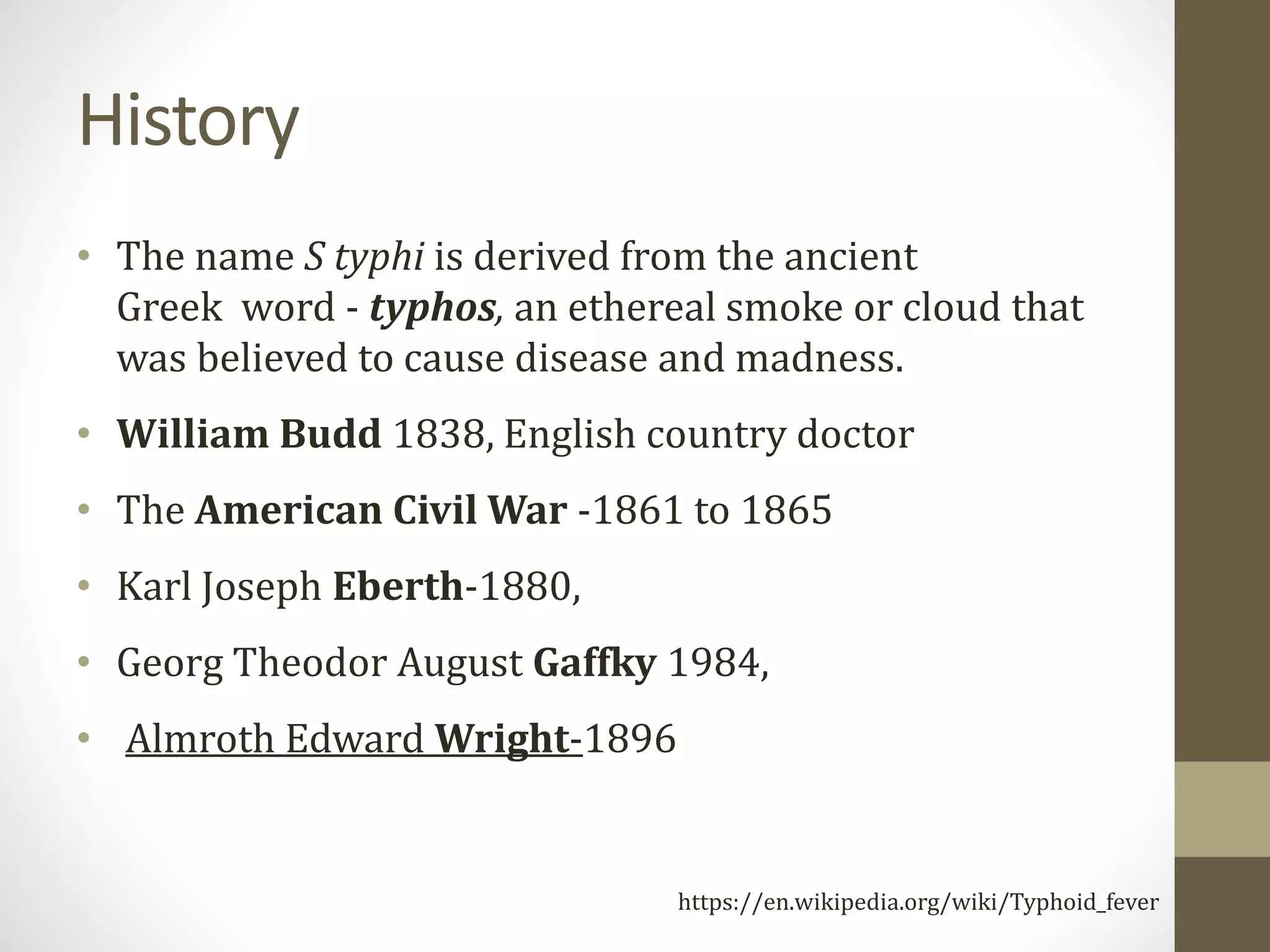 Enteric fever | PPTX