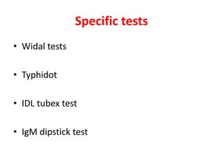 Enteric fever | PPTX