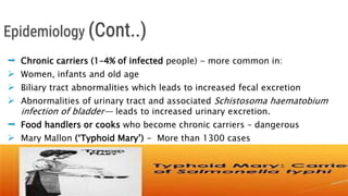 Enteric fever pathogenesis, clinical features and lab diagnosis .pptx
