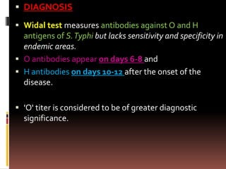 Enteric Fever in Pediatrics ( Typhoid ) Dr Padmesh | PPTX