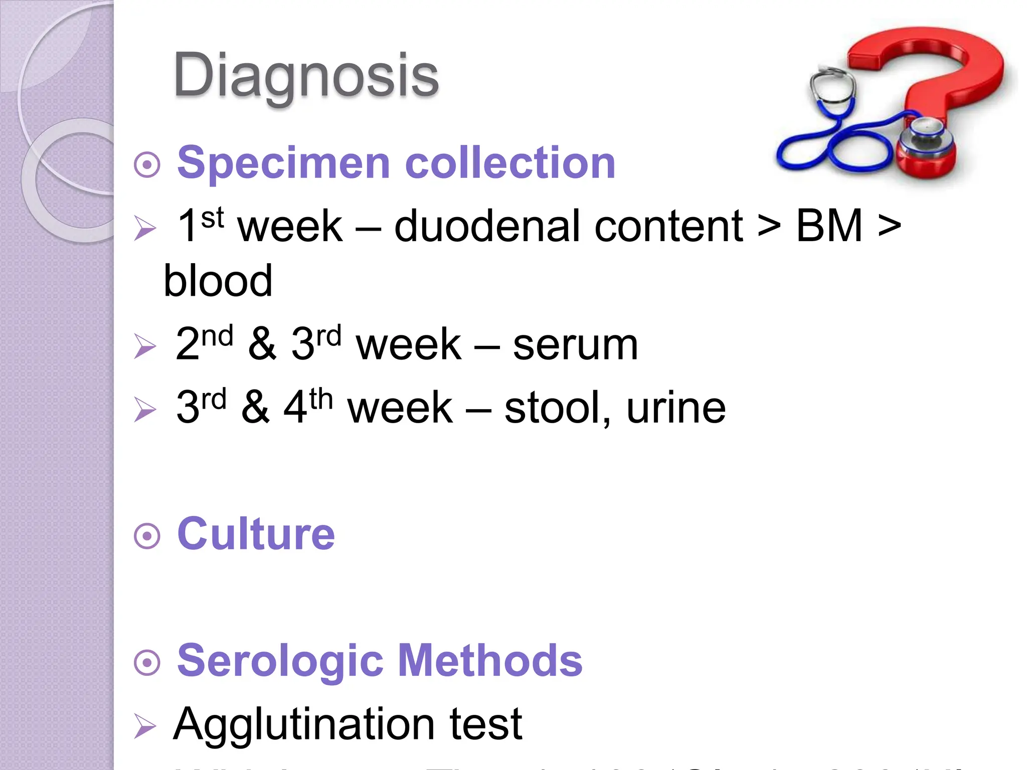 Enteric Fever, Typhoid and Paratyphoid Fever Etiology, Clinical course ...