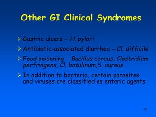 Enteric infection and food poisoning | PPT