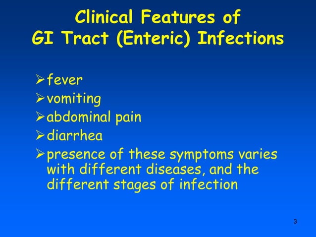 Enteric infection and food poisoning | PPT