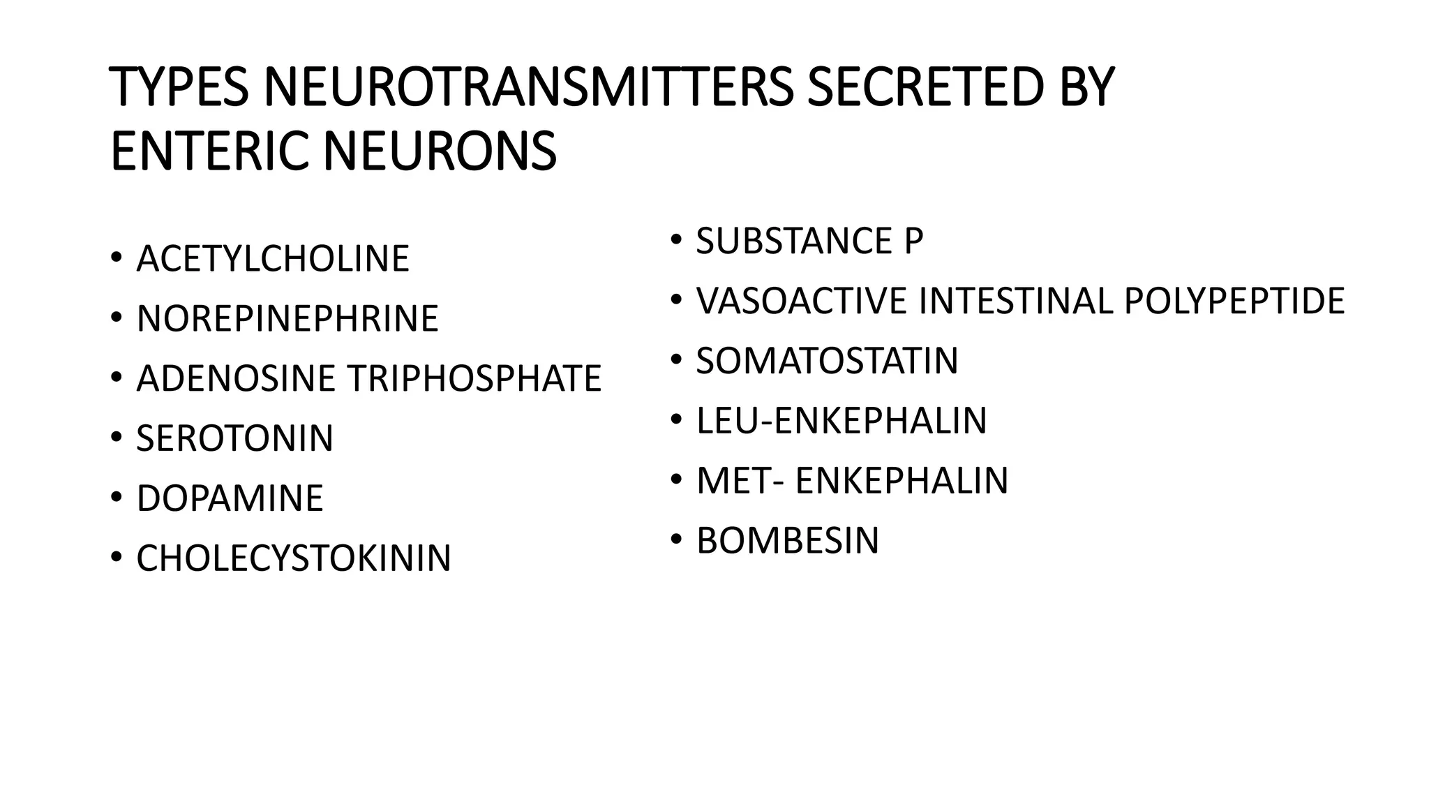 Enteric nervous system | PPTX