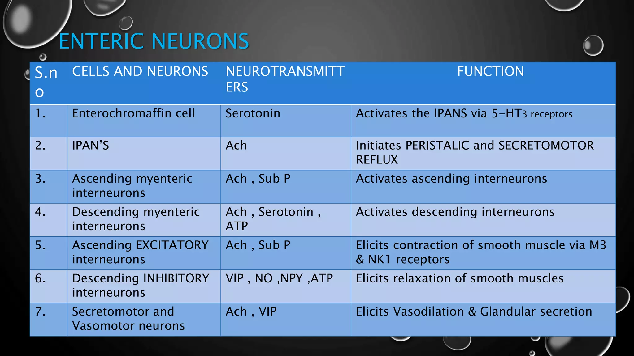 Enteric nervous system powerpoint | PPTX