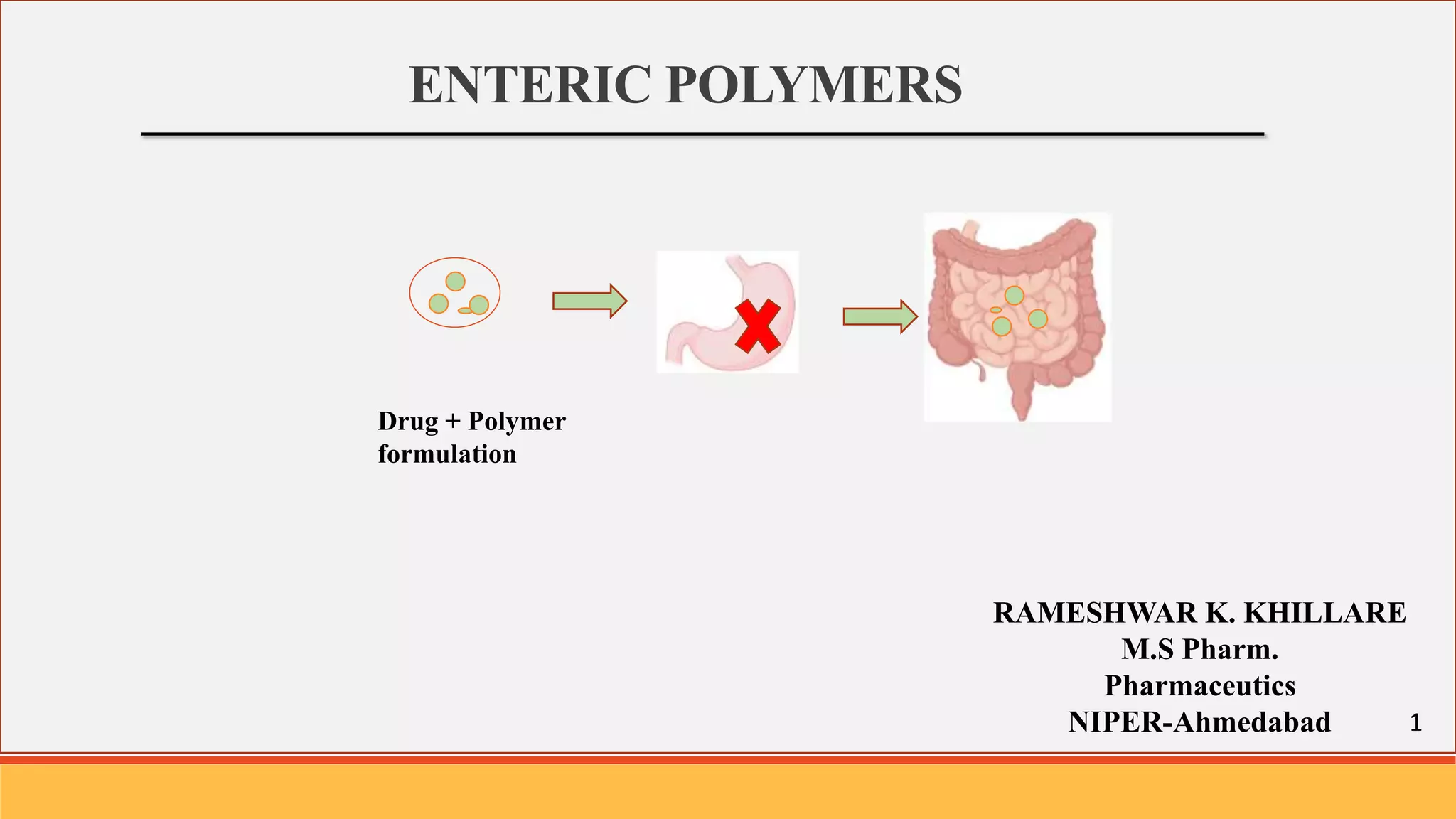Enteric Coating Polymers - SlideShare | PPTX