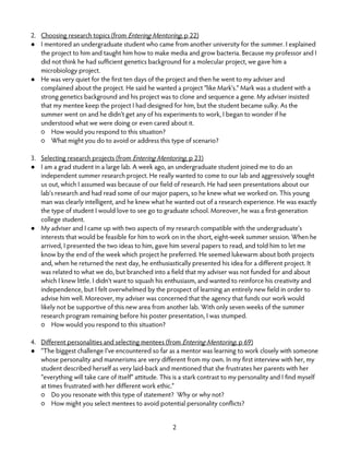 Entering Mentoring 2015 UCD GradPathways_slides & handout | PDF