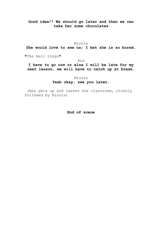 Entering the classroom | DOCX