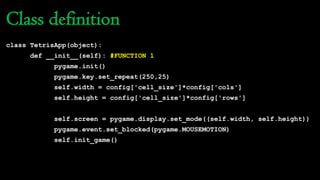 Entering the world of Serious Games with Python | PPT