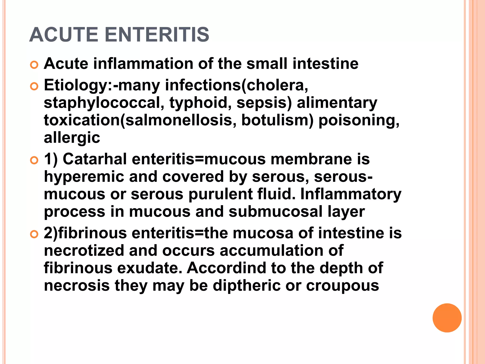 Enteritis | PPTX