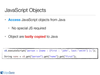 Running JavaScript Efficiently in a Java World | PPT