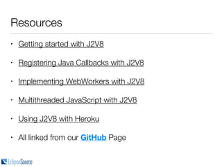 Running JavaScript Efficiently in a Java World | PPT