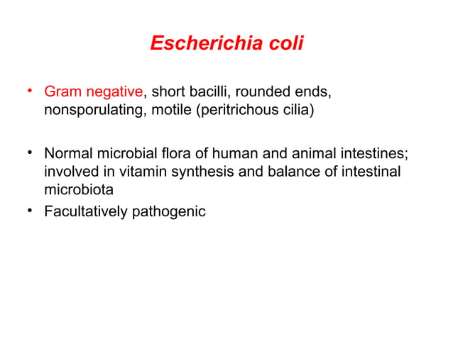 Enterobacteriaceae | PPT | Digestive Disorders | Diseases and Conditions