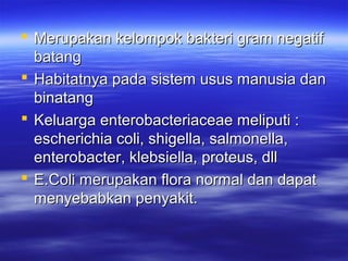 Entero bacteriaceae | PPT