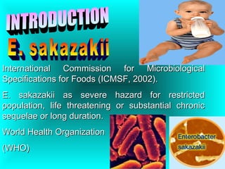 Enterobacter sakazakii | PPT