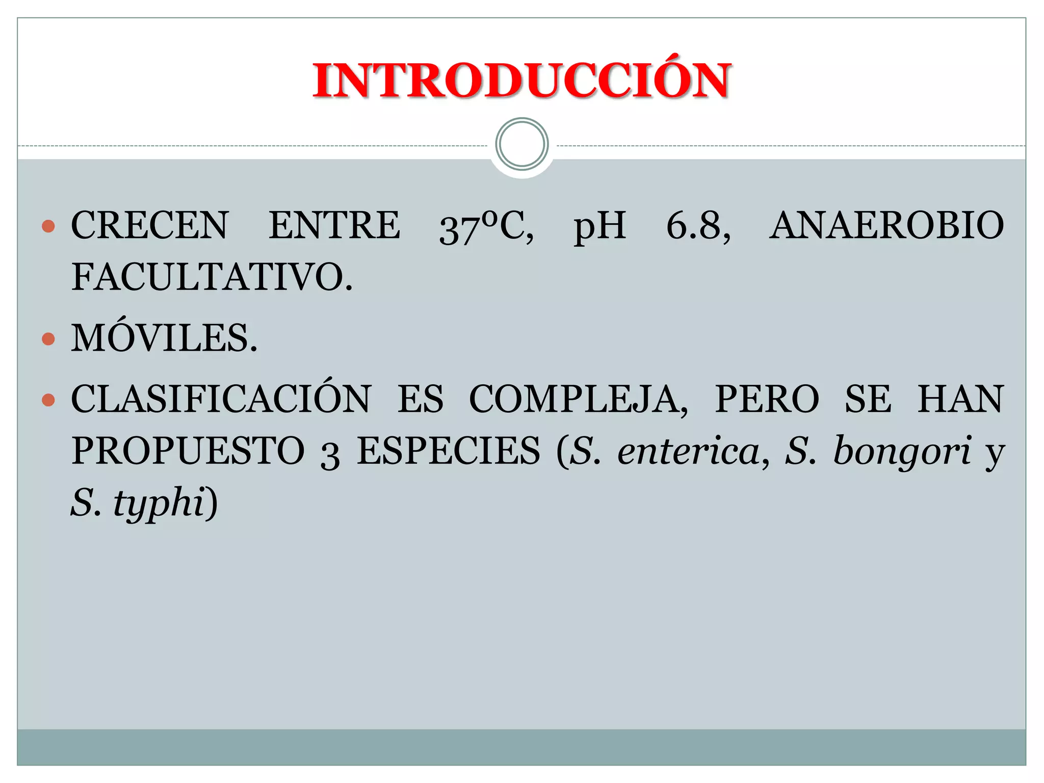 Enterobacter, serratia, salmonella, klebsiella, shigella y proteus ...