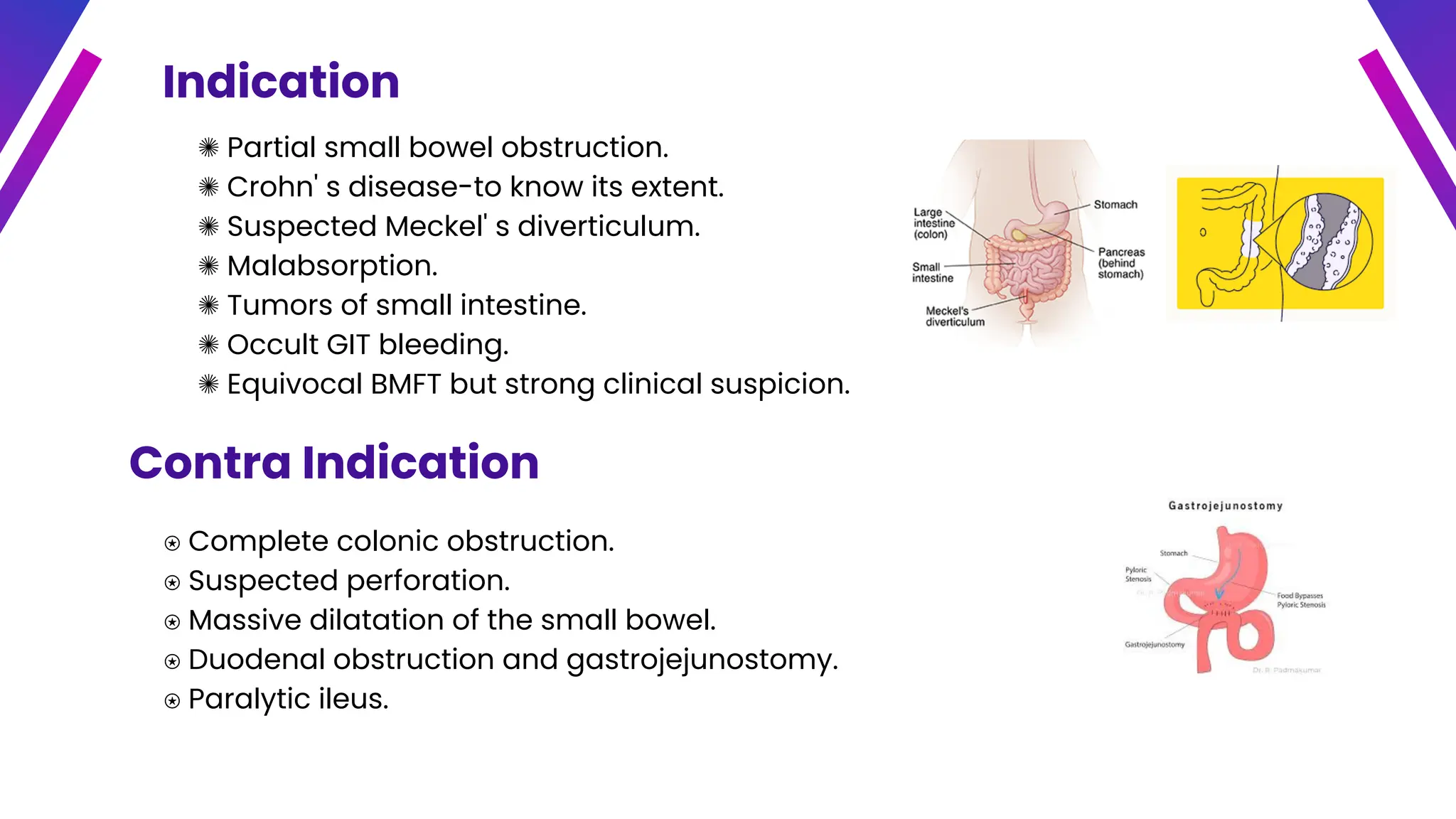 Enteroclysis procedure in radiology department | PDF