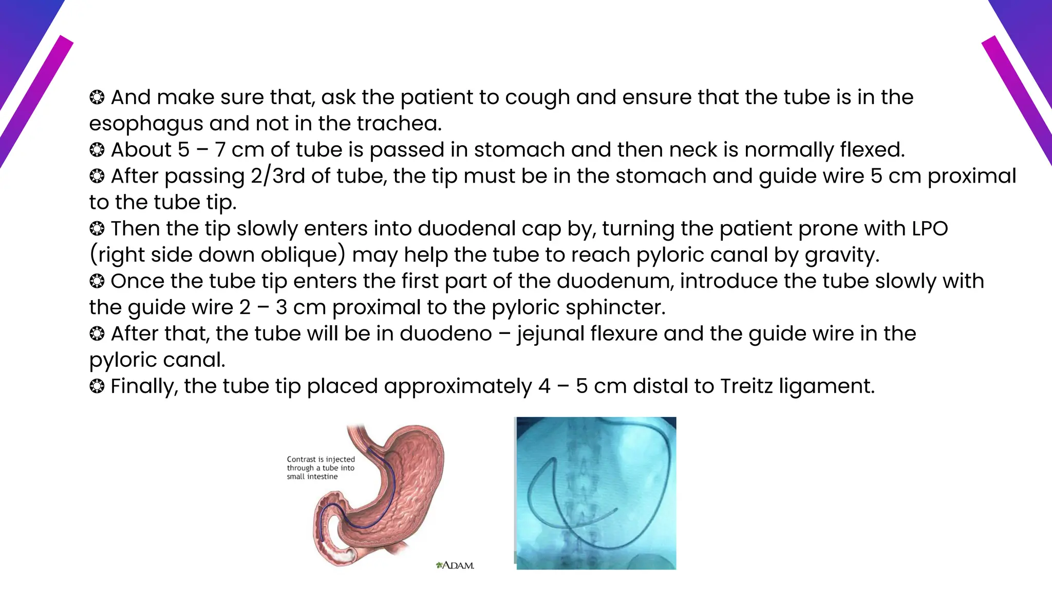Enteroclysis procedure in radiology department | PDF