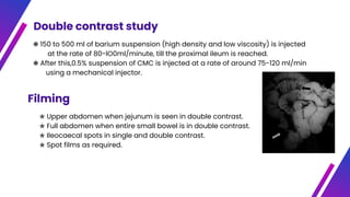 Enteroclysis procedure in radiology department | PDF