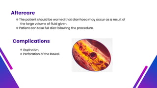 Enteroclysis procedure in radiology department | PDF