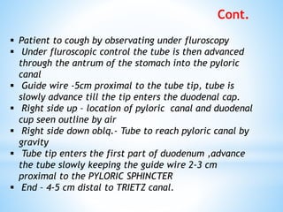 Enteroclysis( small bowel enema) | PPTX