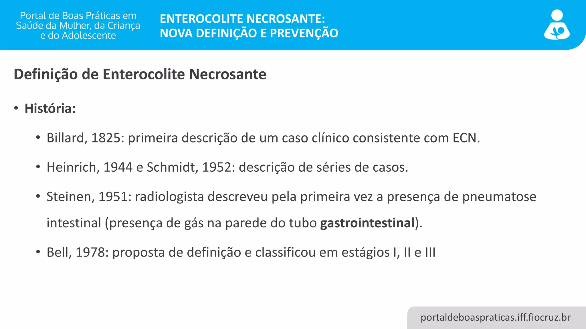 Enterocolite Necrosante: nova definição e prevenção | PDF