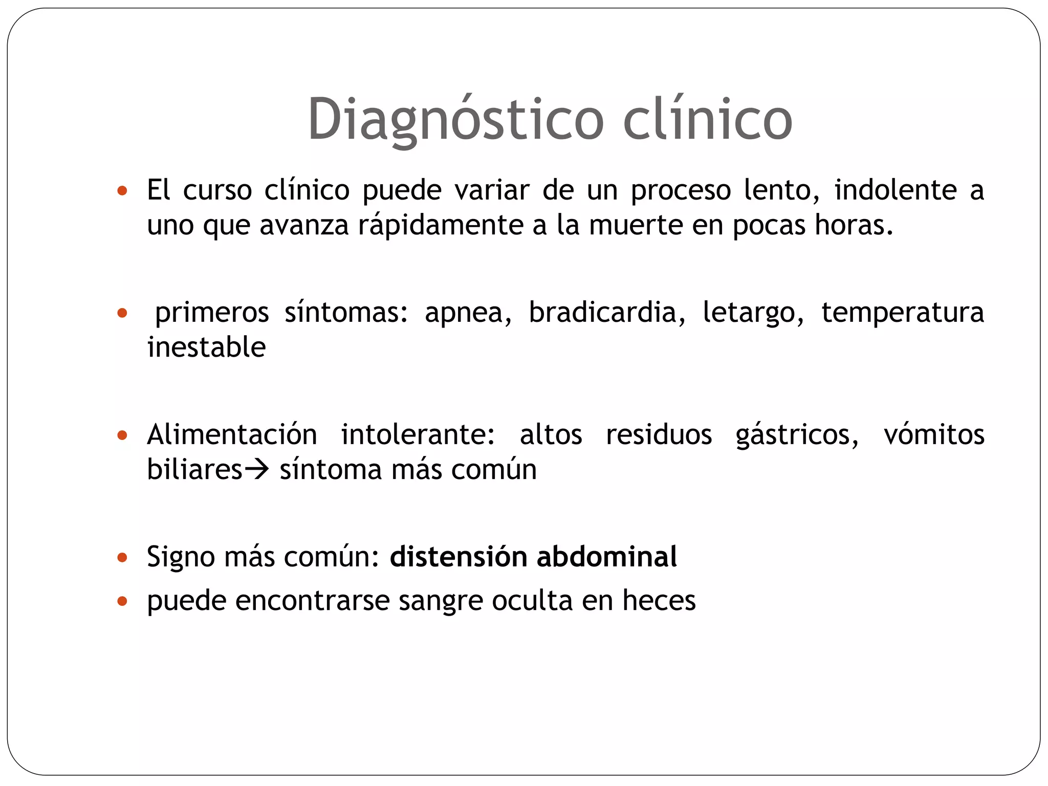 Enterocolitis necrotizante | PPTX